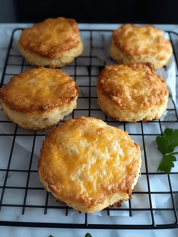 Cheesy Keto Biscuits Recipe